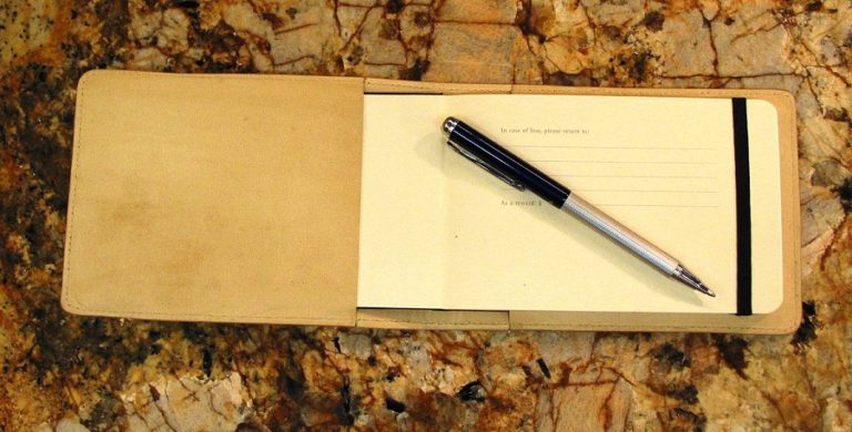 Moleskine Notebook Cover – Gfeller Leather Casemakers